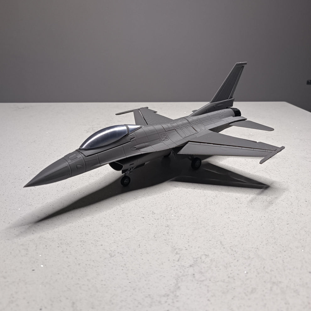 3D Printed F-16 Fighter Jet Model (1:48 Scale) – VALFOREST