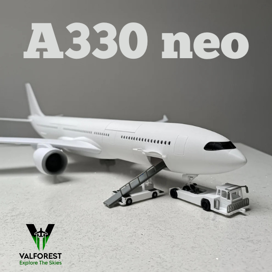 3D Printed Wide-Body Jet Model (A330-Style) – (1/100 scale) Aviation D ...