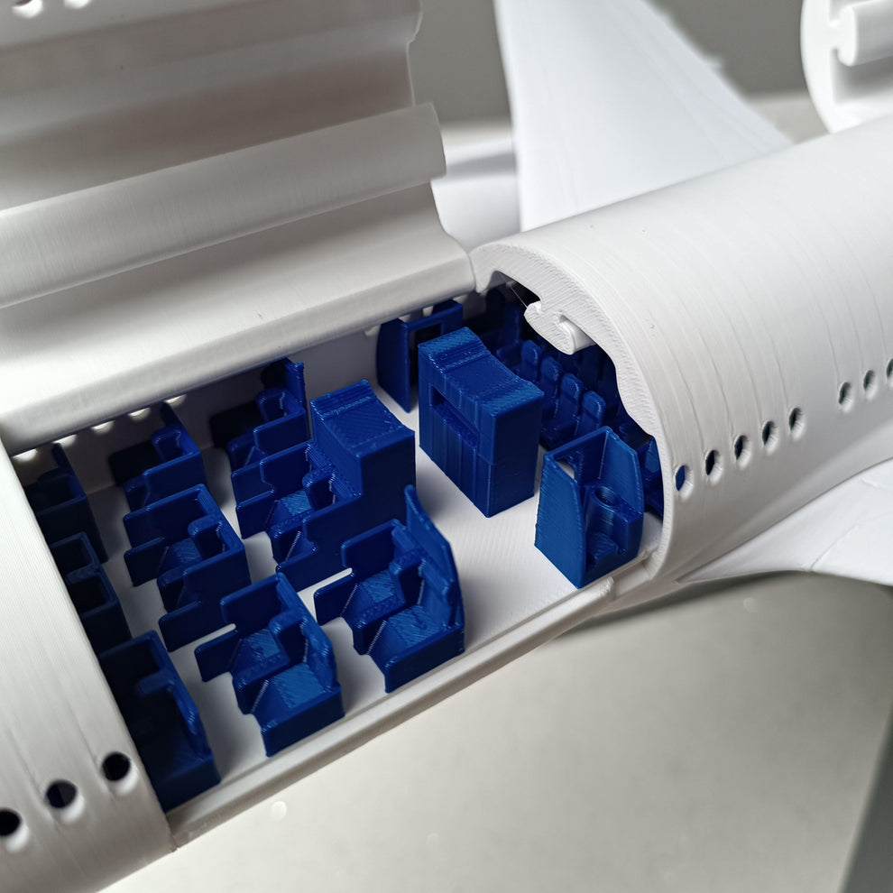 3D Printed Wide-Body Jet Model (A330-Style) – Aviation Display Gift fo ...